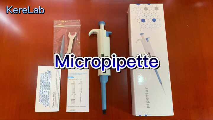 Laboratory Automatic Pipette - Adjustable Volume, Single Channel ...