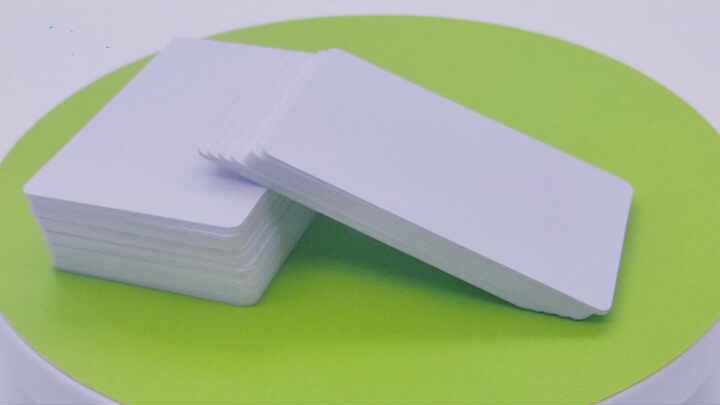 Printable Credit Card Size Glossy PVC with Thermal Lamination