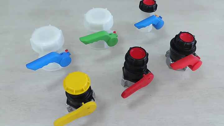 Industrial Plastic Safety Lock IBC Tank Valve DN40-DN80