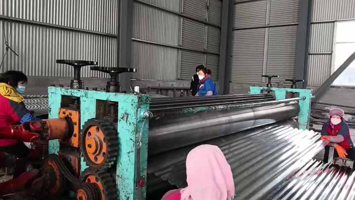 0.5mm Thick Tata Cheap Ppgi Steel Sheet Iron Roofing Gi Ibr Corrugated ...