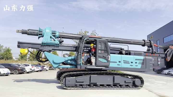 Max 2.5m Diameter Hydraulic Pile Driver LQR100 Small Pile Driving ...