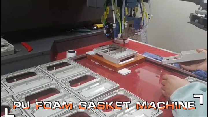 Polyurethane Automatic Dispensing Machine /pu Gasket Gluing Machine/pu ...