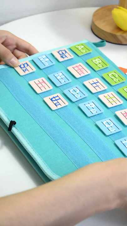 Felt Toddler Busy Board - Preschool Educational Activities