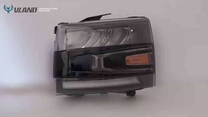 VLAND Full LED Headlight Assembly for 2007-2013 Chevrolet Silverado ...