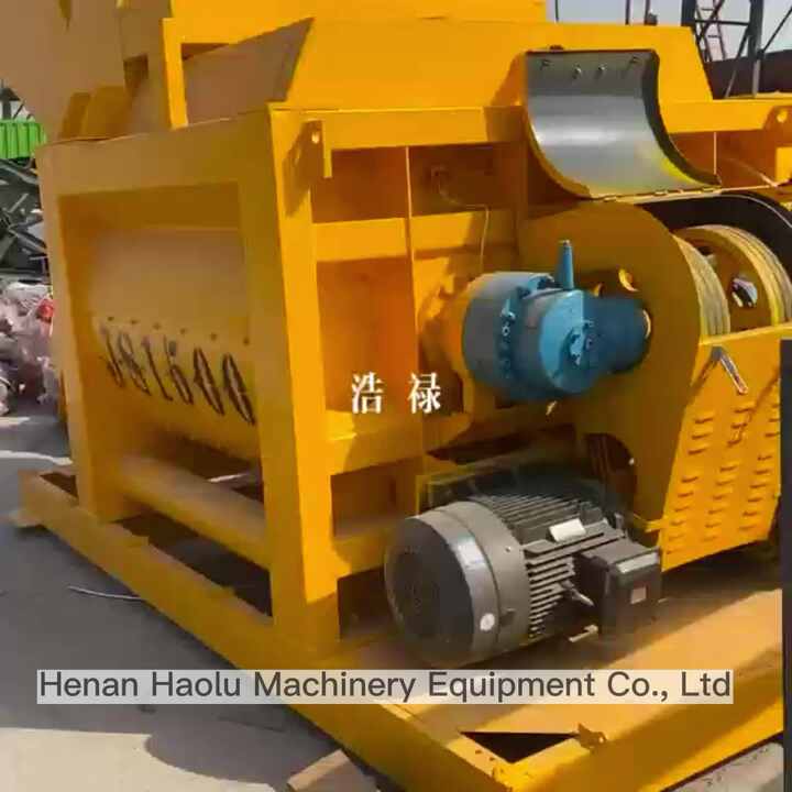 Js Series Auto Hydraulic Concrete Block Mixer Machine Concrete Cement ...