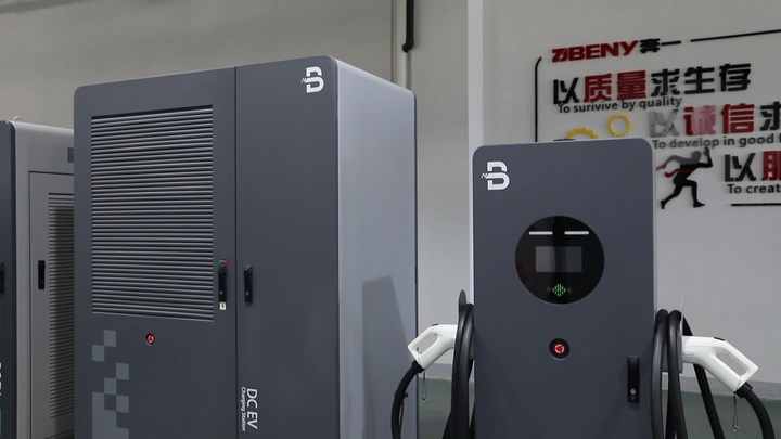 BENY IP55 CCS1 CCS2 GB/T 180KW to 600KW Split Cabinet Dc Fast Ev Charger Floor-Mounted Charging ...