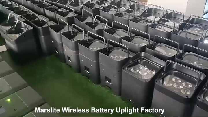 Wireless Uplights for Stage and Party Lighting