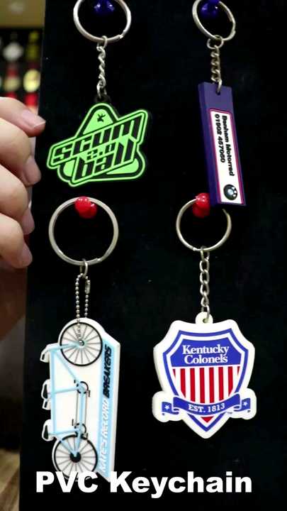 Custom 2D 3D Anime Soft Pvc Square Keychains Diy Printable Advertising ...