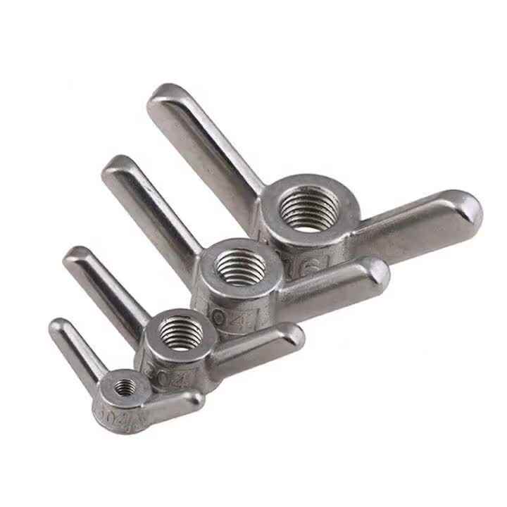 M6 M8 Stainless Steel Butterfly Wing Nuts DIN314