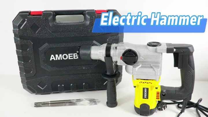 Mechanical Hand Demolition Hammer - 26mm Rotary Power Tool