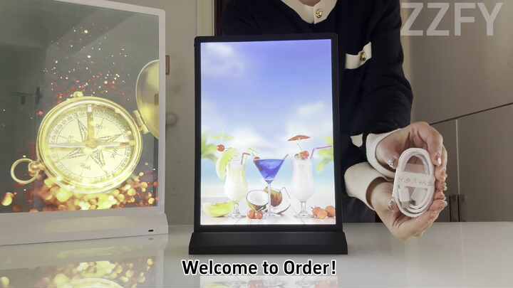 Desktop Light Box - Rechargeable LED Illuminated Frame