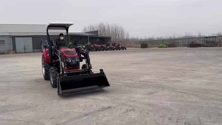 Hightop Chinese 4WD 50HP Diesel Tractors for Agricultural Use