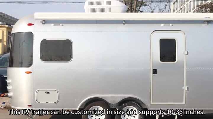 Aluminum Travel Trailers 4x4 New Design Fashion Recreational Vehicle ...