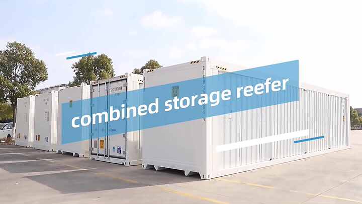 20ft 40ft PU Foam Insulated Refrigerated container bulkhead reefer ...