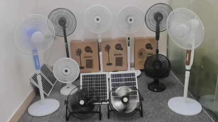 Rechargeable Solar Fans - Efficient Cooling Solutions