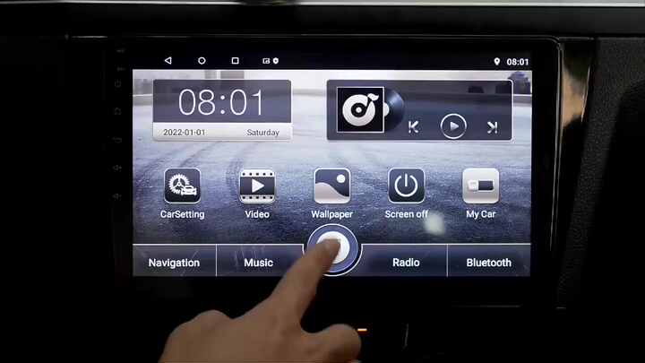 7870 Universal 2K Touch Screen Android 13 Car DVD Player