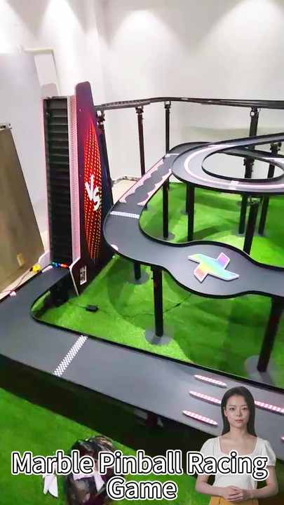 Customized Marble Pinball Rally Tray Track Live Broadcast