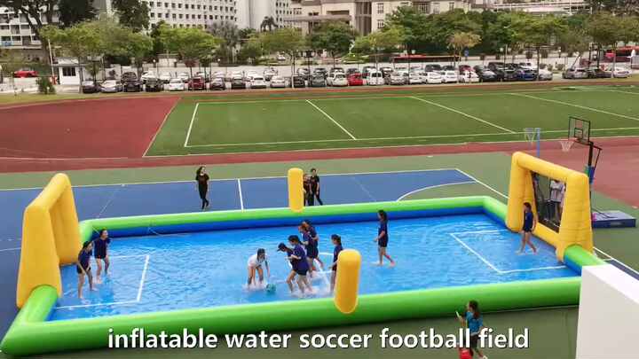 Sport Court Arena Playground Inflatable Football Pitch Soccer Field for ...