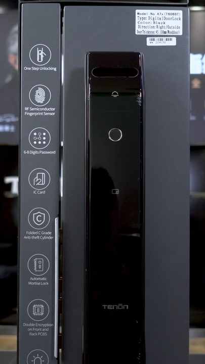 Tenon A7X Electronic Automatic Biometric Fingerprint Face Recognition ...