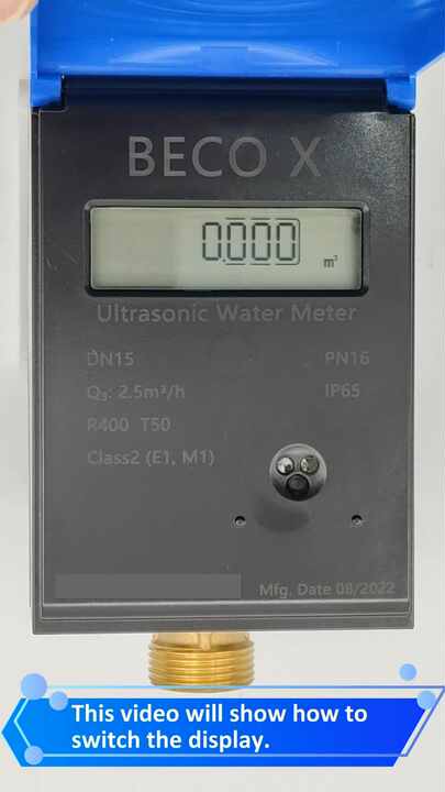 BECO X Lorawan rs485 Ultrasonic Water Meter Digital Brass Smart Water ...