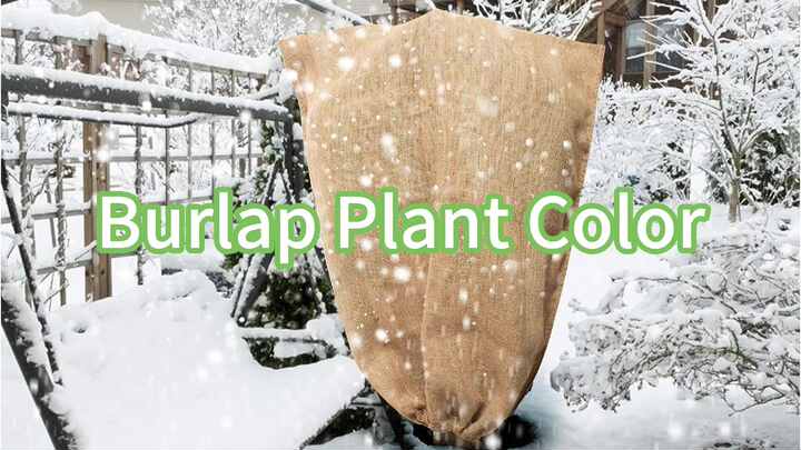 Jute Fabric Yard Protector Rose Bush Plant Covers Burlap Tree Wraps for ...