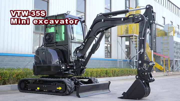 Mini Excavators 3 Ton EPA Kubota Engine Mini Digger Farm Small ...