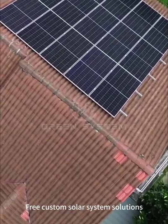 Complete Kit Home 5KW Single Phase Solar Panel With Battery and ...