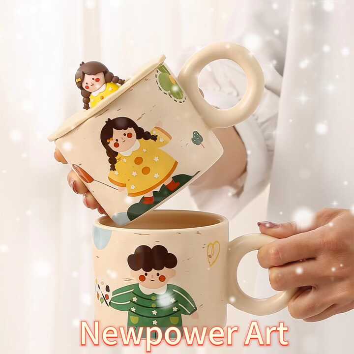 Cute Coffee Mug boys and girls Custom Tea Mugs Customized Wholesale ...