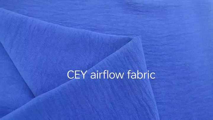 CEY Airflow Crepe Fabric - 100% Polyester Comfort & Style