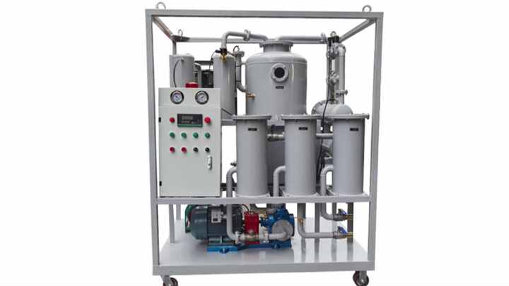 Lube Oil Filtration Machine Plant Fuootech Series LOP-20 Vacuum ...