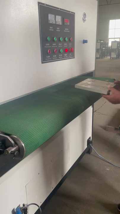 Automatic Metal Sheet Belt Sanding Polishing Stainless Steel Machine ...