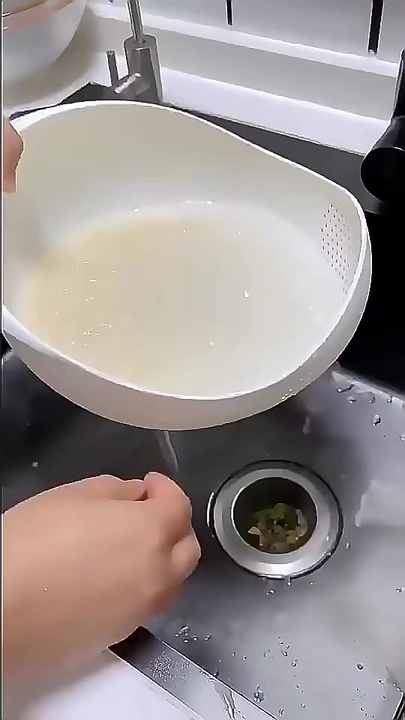 Rice Washing Strainer Filter Basket - Eco-Friendly Kitchen Tool