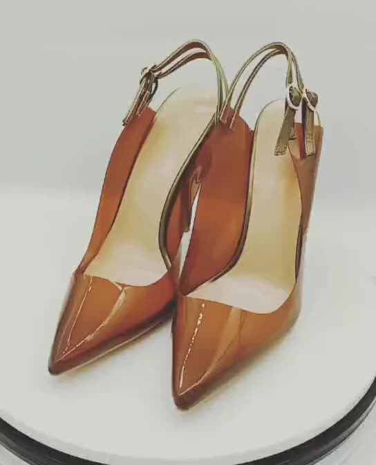 2020 New Arrival Transparent Clear PVC Summer Shoes Party High Heels ...
