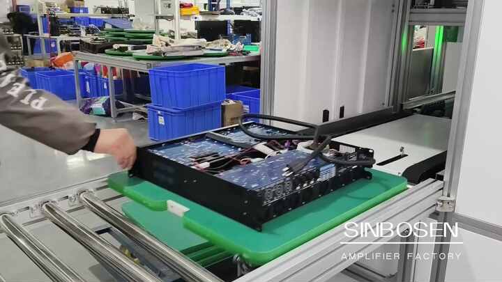 Sinbosen DS-22Q 2500W x 4ช่องเครื่องขยายเสียงแรงสูงสำหรับงานฉลอง ...