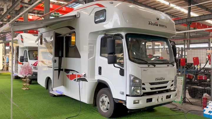 Custom Luxury Camper Van ISUZU 4x2 RV Motorhomes Mobile Touring Truck ...