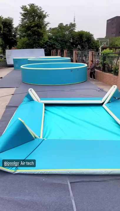 IPOOLGO Fashion Inflatable Pool - Durable & Customizable