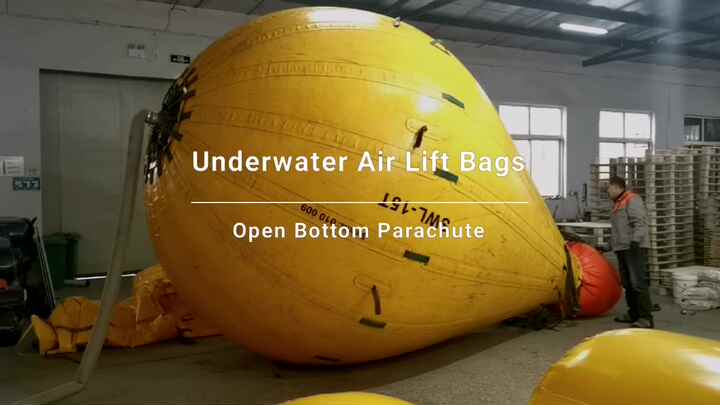 Commercial Parachute Type Inflatable Underwater Air Lifting Balloon Bag ...