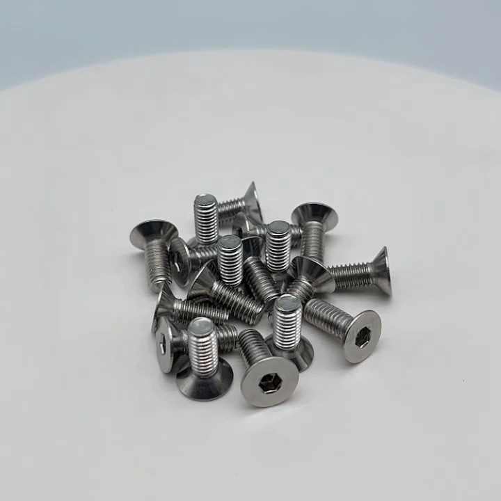 Din 7991 M3 M4 M5 M6 M8 A2 Stainless Steel Machine Flat Hex Socket Cap Head Countersunk Screws ...