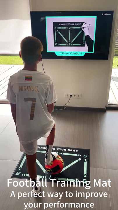 Soccer Practicing Skill Floor Mats Football Footwork Training Mat For ...