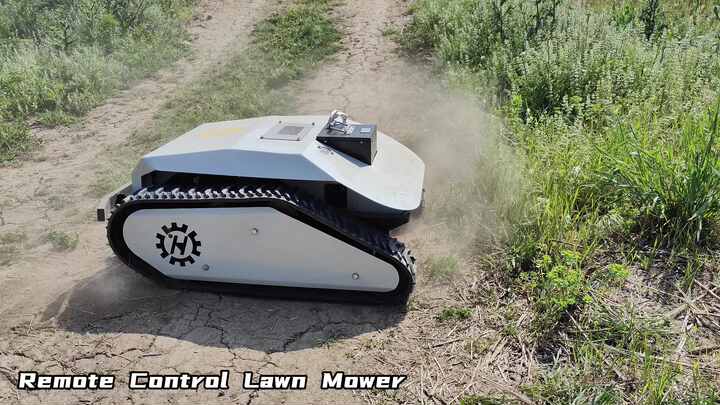 Self-propelled Robotic Lawn Mower Electric Home Use Rc Lawn Mower ...