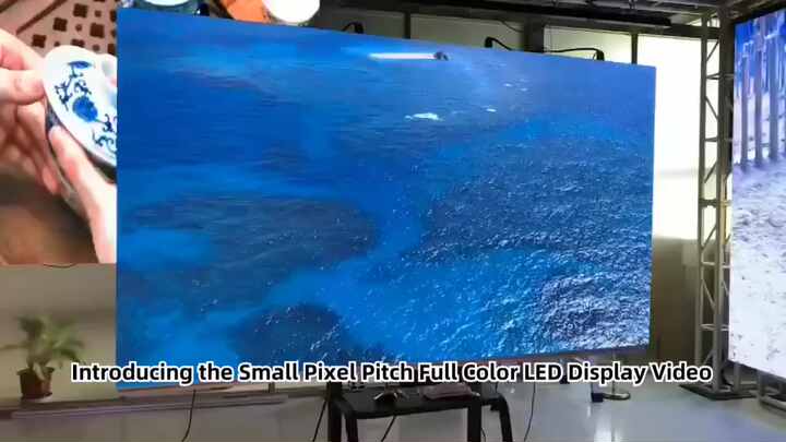 Small Pixel Pitch Full Color LED Display Video Wall Panel