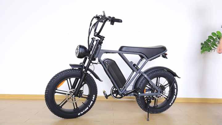 OUXI V8 Electric Fat Bike - 1000W Full Suspension Ebike