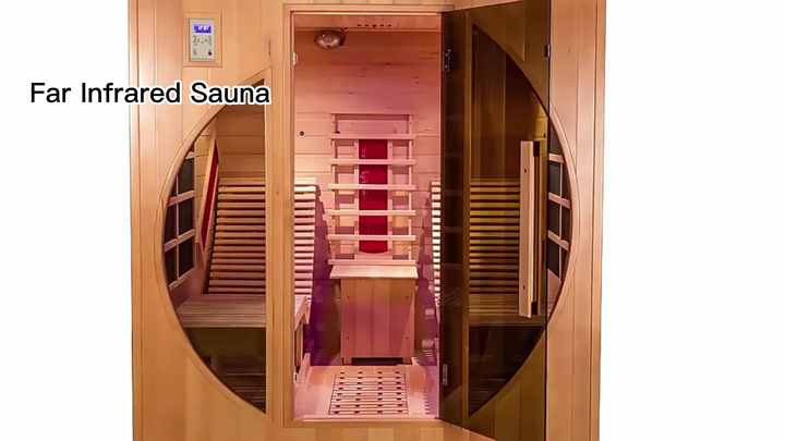 Low EMF Infrared Sauna Room - 3 Person Capacity with Lounges
