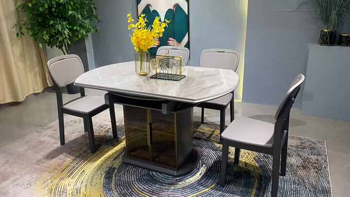 Modern Light Luxury Small Unit Household Square And Circular ...