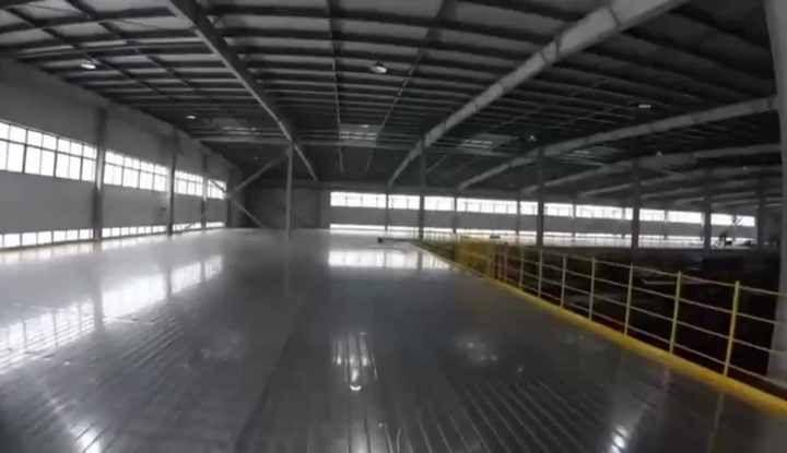 Bolted Steel Platform For Warehouse Storage with Lighting System ...