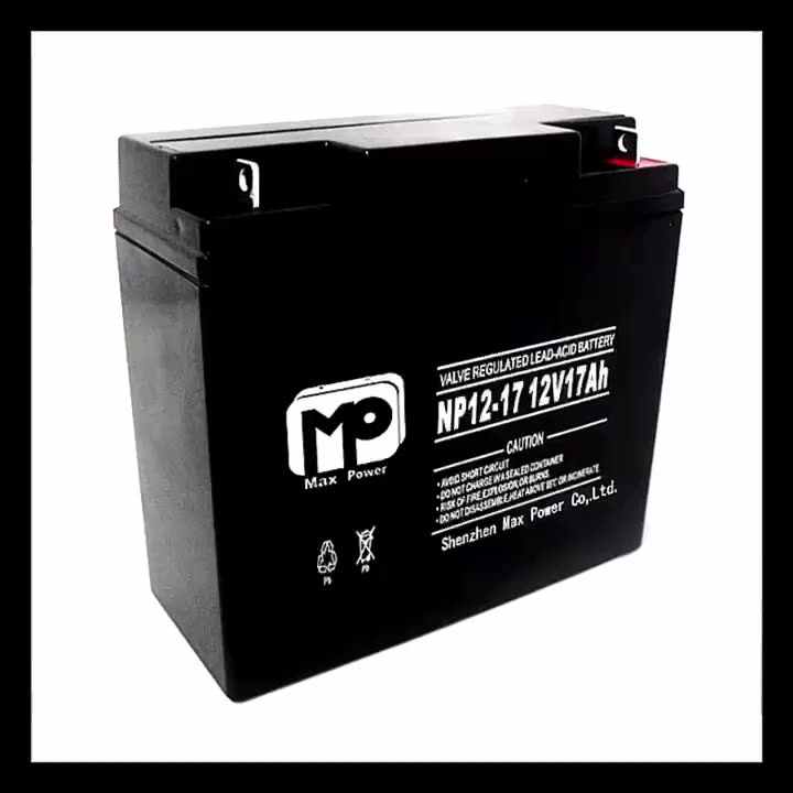 Energy Storage Battery 12v 17ah Sealed Lead Acid Battery Rechargeable ...
