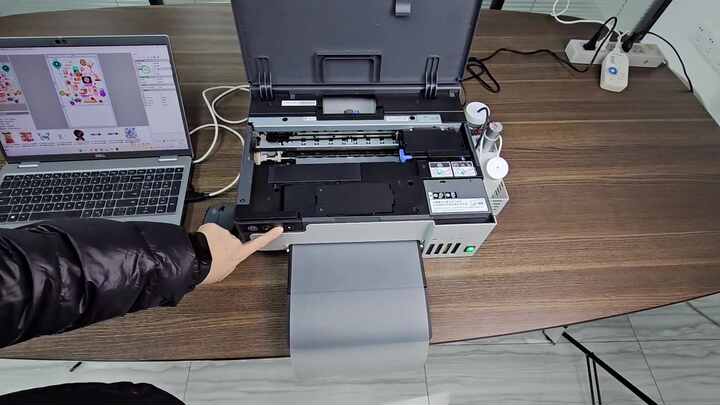 DTF Inkjet Printer A4 Size Start Kit DTF Printer Full Set Machine Heat ...