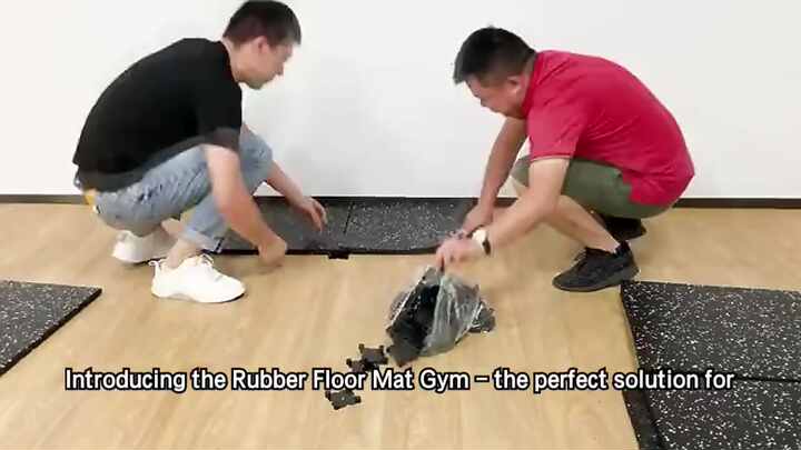 Heavy Duty Field Floor Shock Absorber - EPDM Rubber Mats