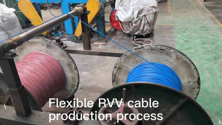 Customized High Flexible RVV Ho5VV-F PVC Insulated Royal Cord Stranded ...