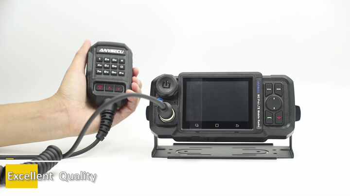 Anysecu 4g-W2plus Pro - Android Car Radio with Walkie Talkie